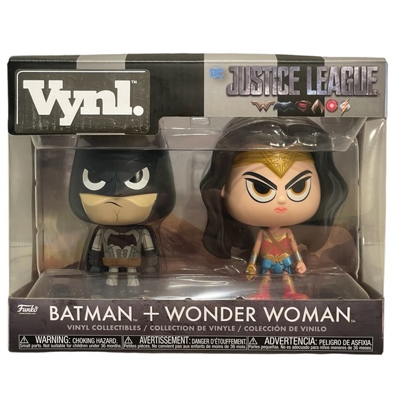 Funko | Toys | Funko Vynl Justice League Wonder Woman Batman Figure 2 ...